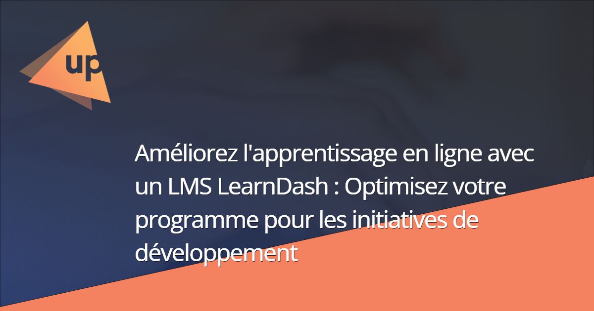 Agence de création de site web de formation en ligne personalisé ...